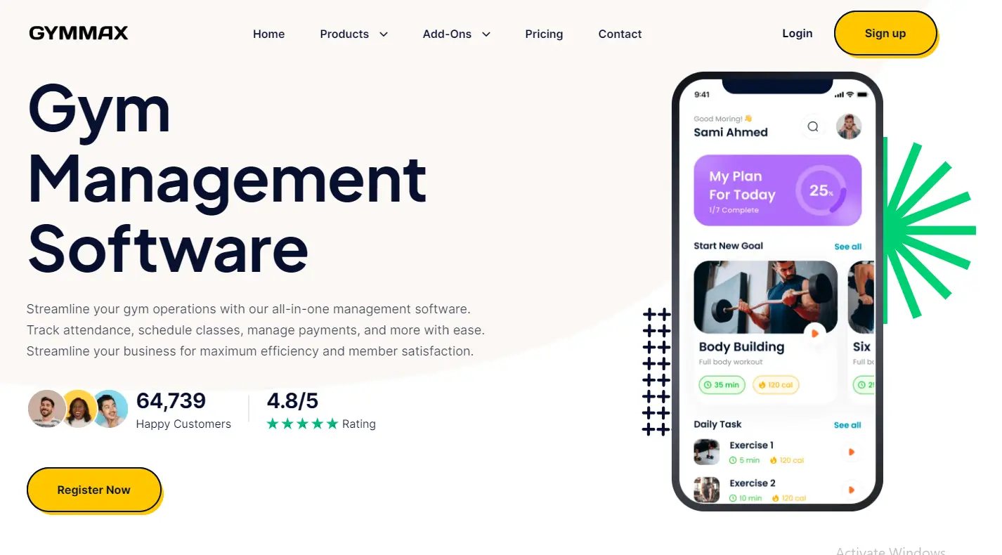 Gymmax - Gym, Club, and Sports Management Software